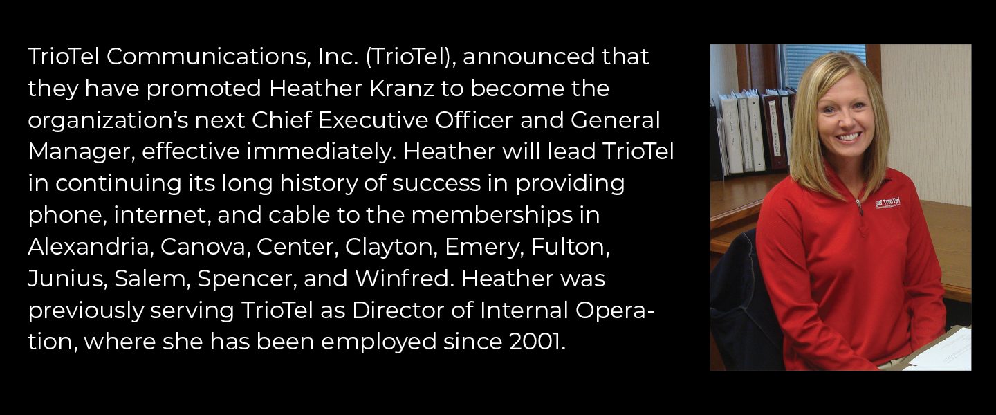 TrioTel Appoints New GM/CEO - TrioTel