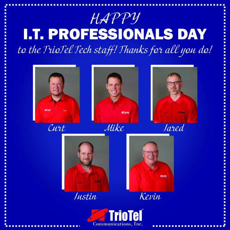 National IT Day- THANK YOU TECHS! - TrioTel