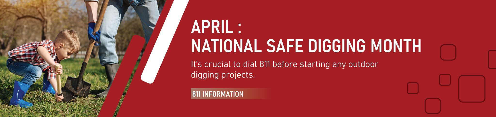 National Safe Digging Month - TrioTel